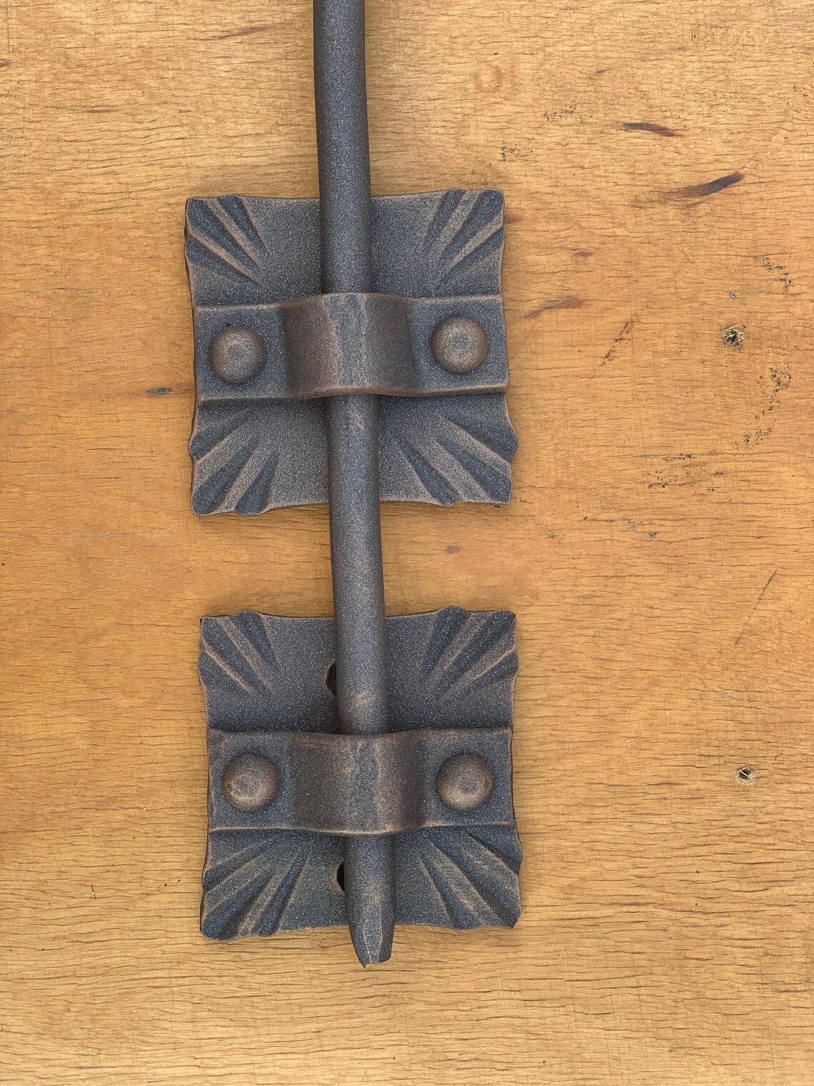 Wrought Iron Door Latch, 100% Hand Forged, Door Hardware, Door ...