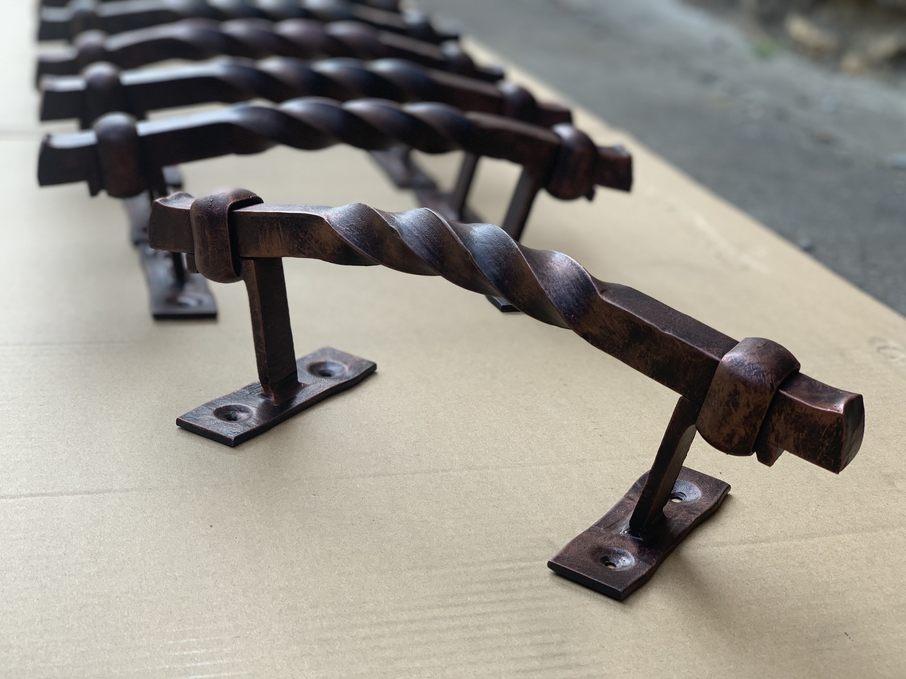 Door Handle Door Accessories Hand Forged Door Handle Iron | Etsy