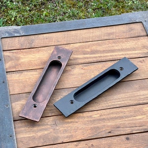 Sliding Door Handle. Recessed Finger Handle. Sliding Barn Door Pulls ...
