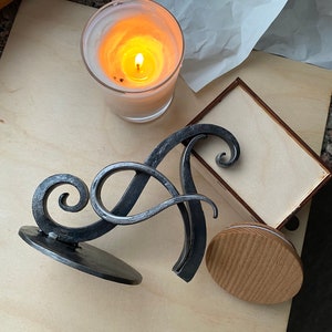 Wrought Iron Letter A. Iron Home Decor. - Etsy