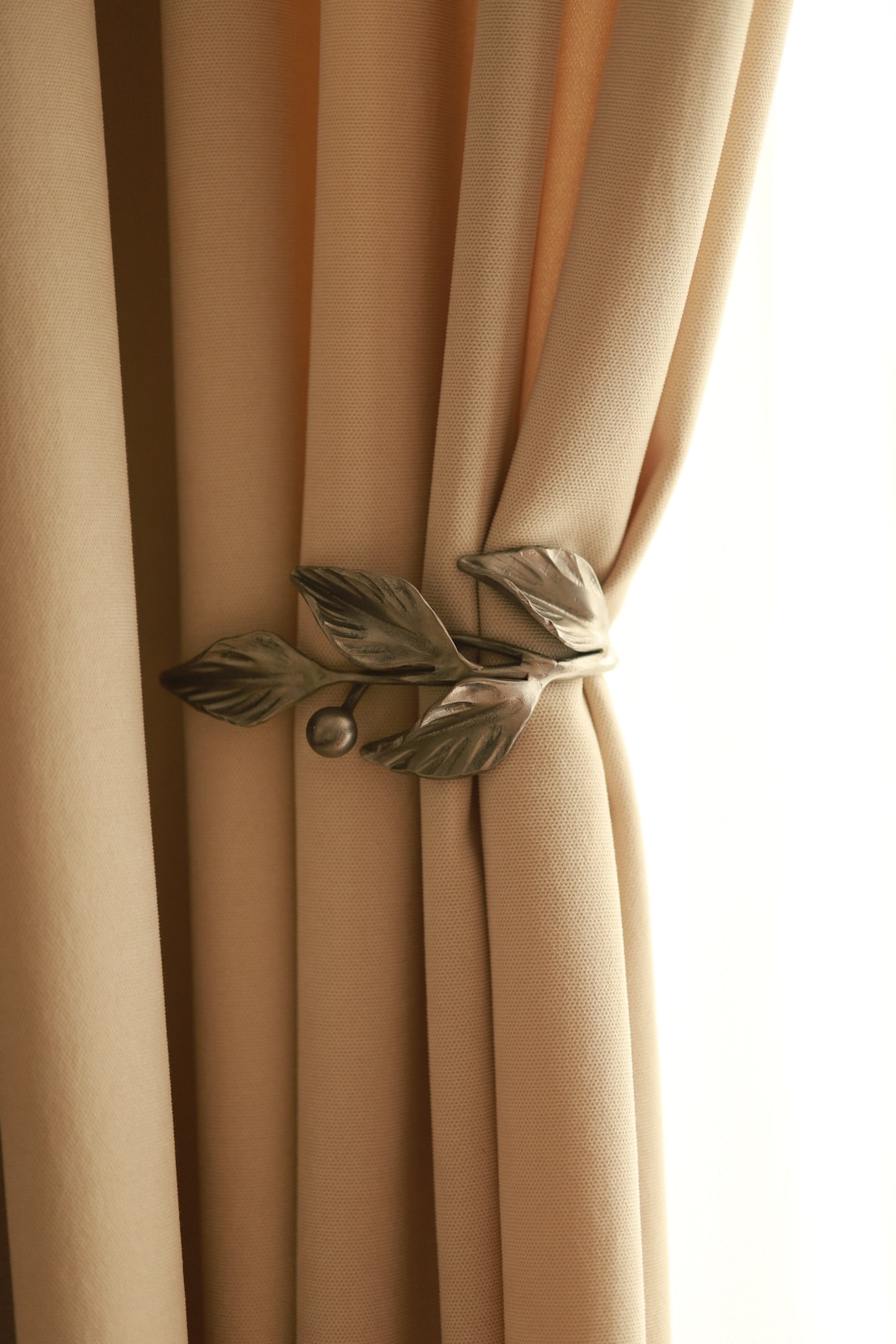 Curtain Tie Back, Curtain Holdbacks, Hand Forged Window Treatment ...
