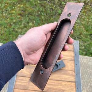 Sliding Door Handle. Recessed Finger Handle. Sliding Barn Door Pulls ...