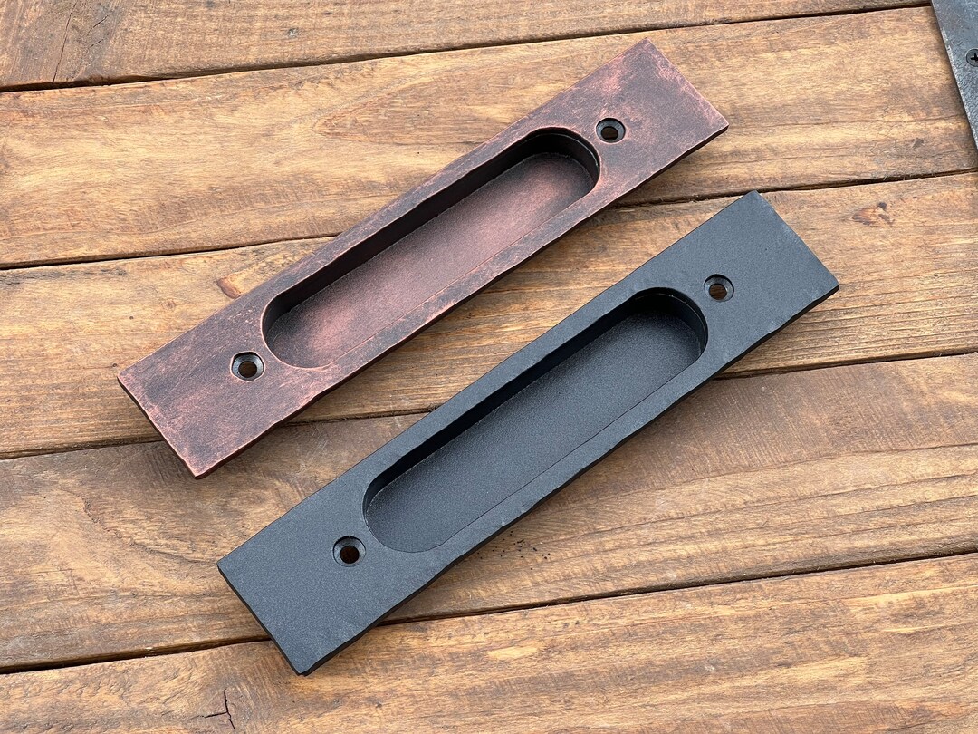 Sliding Door Handle. Recessed Finger Handle. Sliding Barn Door Pulls ...