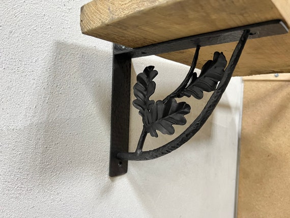 Oak Leaf Shelf Brackets