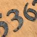 Iron Numbers, Metal House Numbers, Numbers and Letters, Numbers Cutout ...