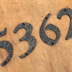 Iron Numbers, Metal House Numbers, Numbers and Letters, Numbers Cutout ...