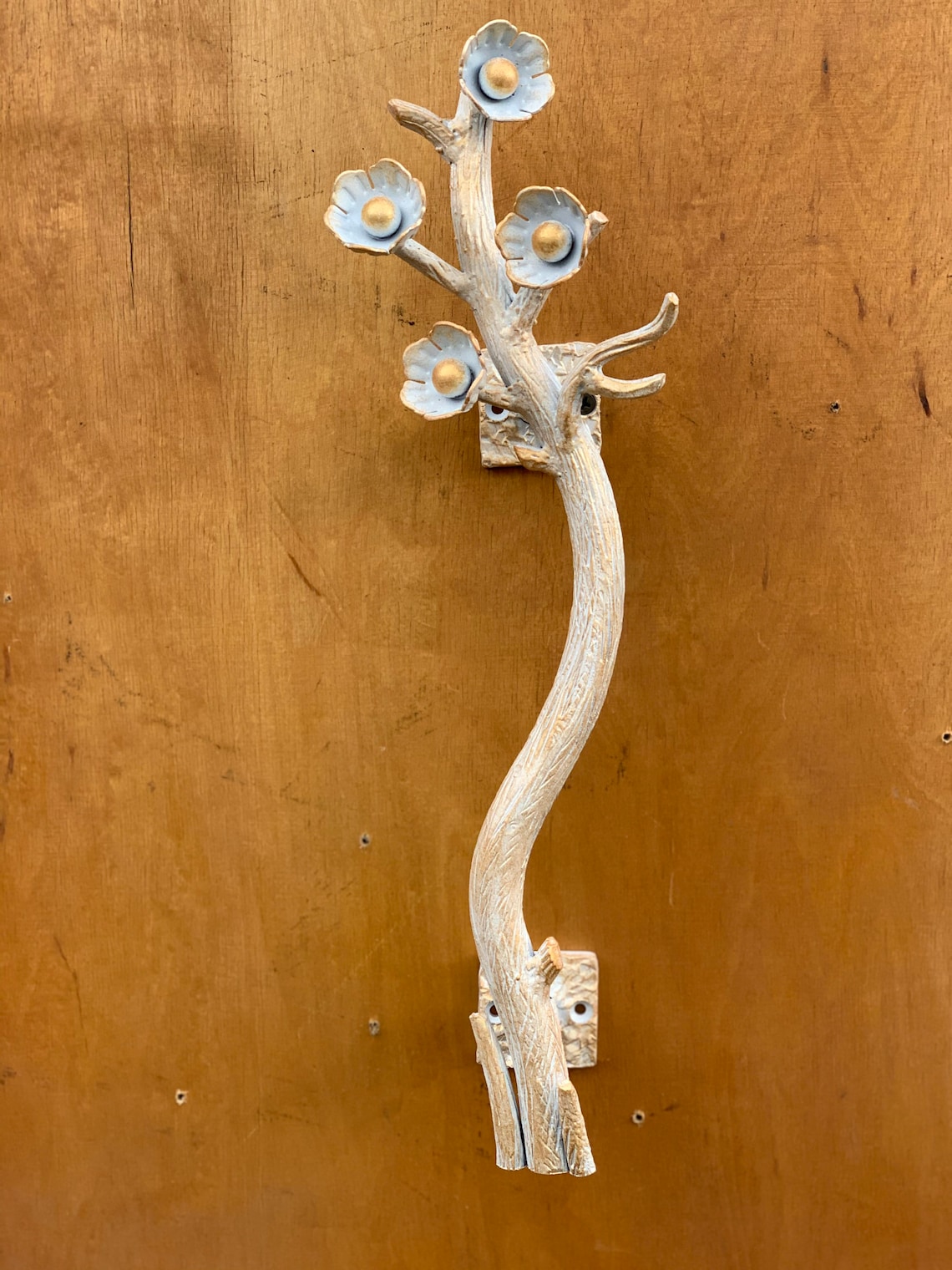 New Model. Wrought iron door handle. Door pull. Barn door | Etsy