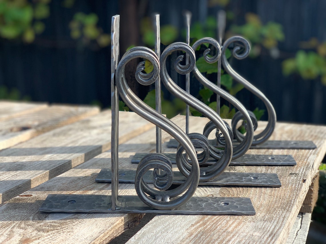 Set of Four Shelf Brackets. Shelves Storage. | Etsy