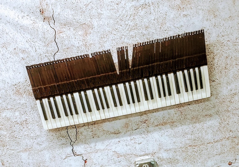 Piano Wall Art Piano Keys Art Musical Decor - Etsy