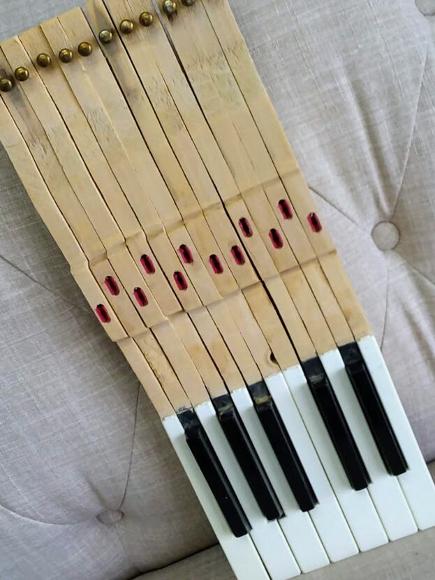 Piano Wall Art Piano Keys Art Musical Decor - Etsy