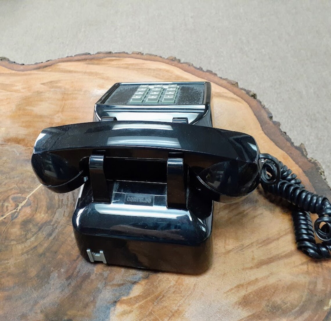 Vintage Push Button Phone 70s Retro Push Button Telephone - Etsy