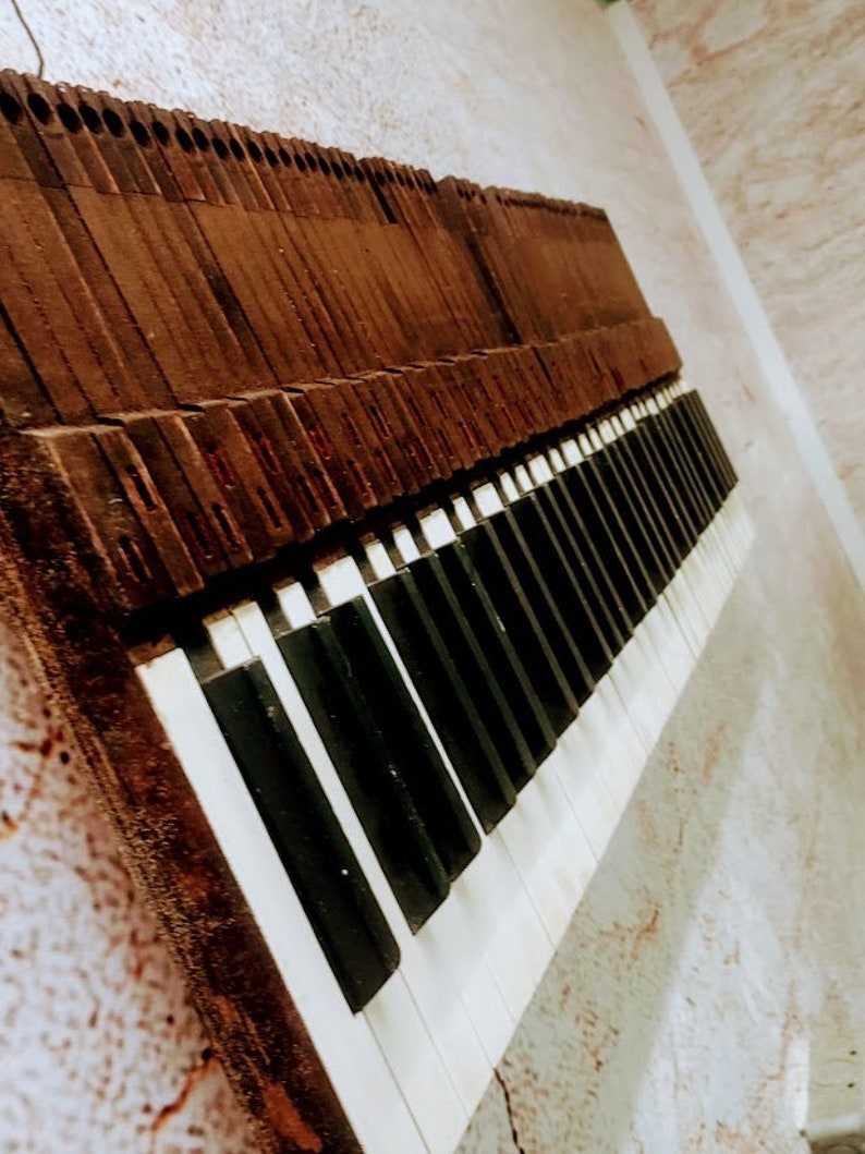 Piano Wall Art Piano Keys Art Musical Decor - Etsy