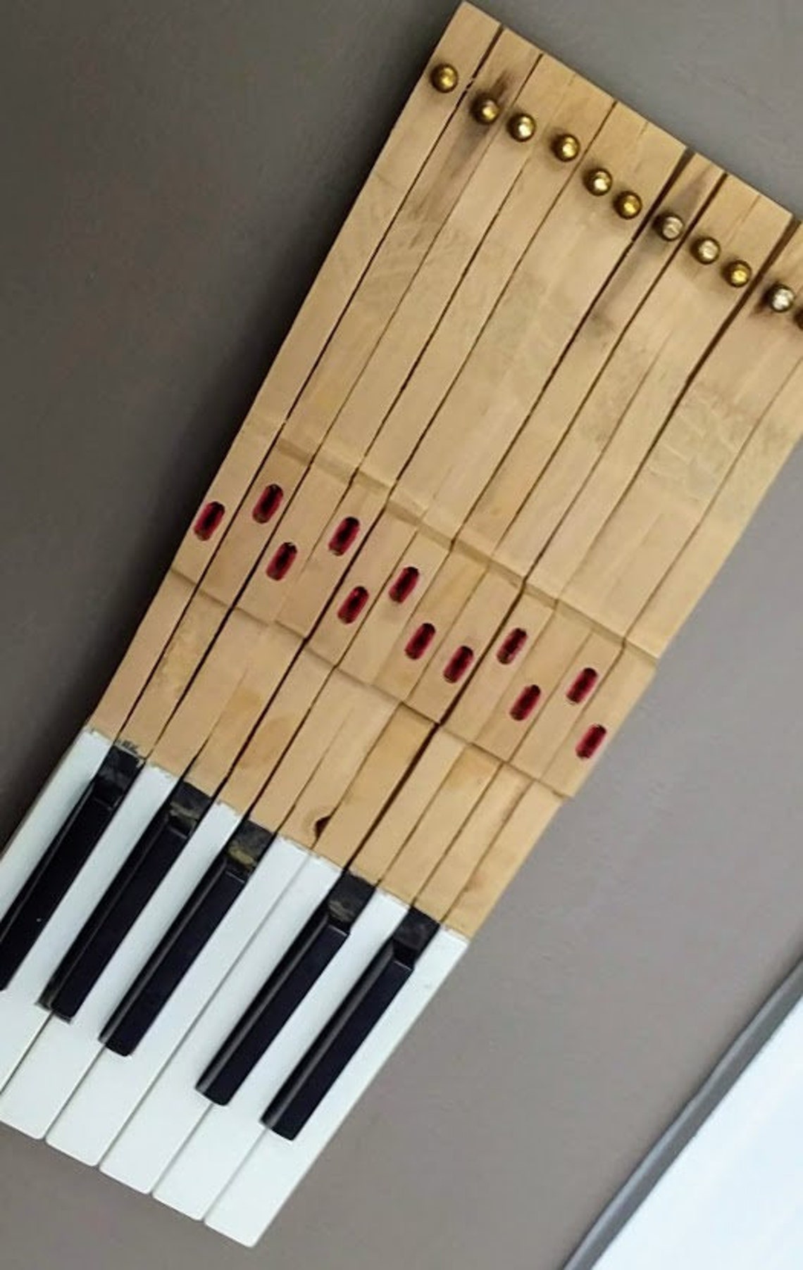 Piano Wall Art Piano Keys Art Musical Decor - Etsy