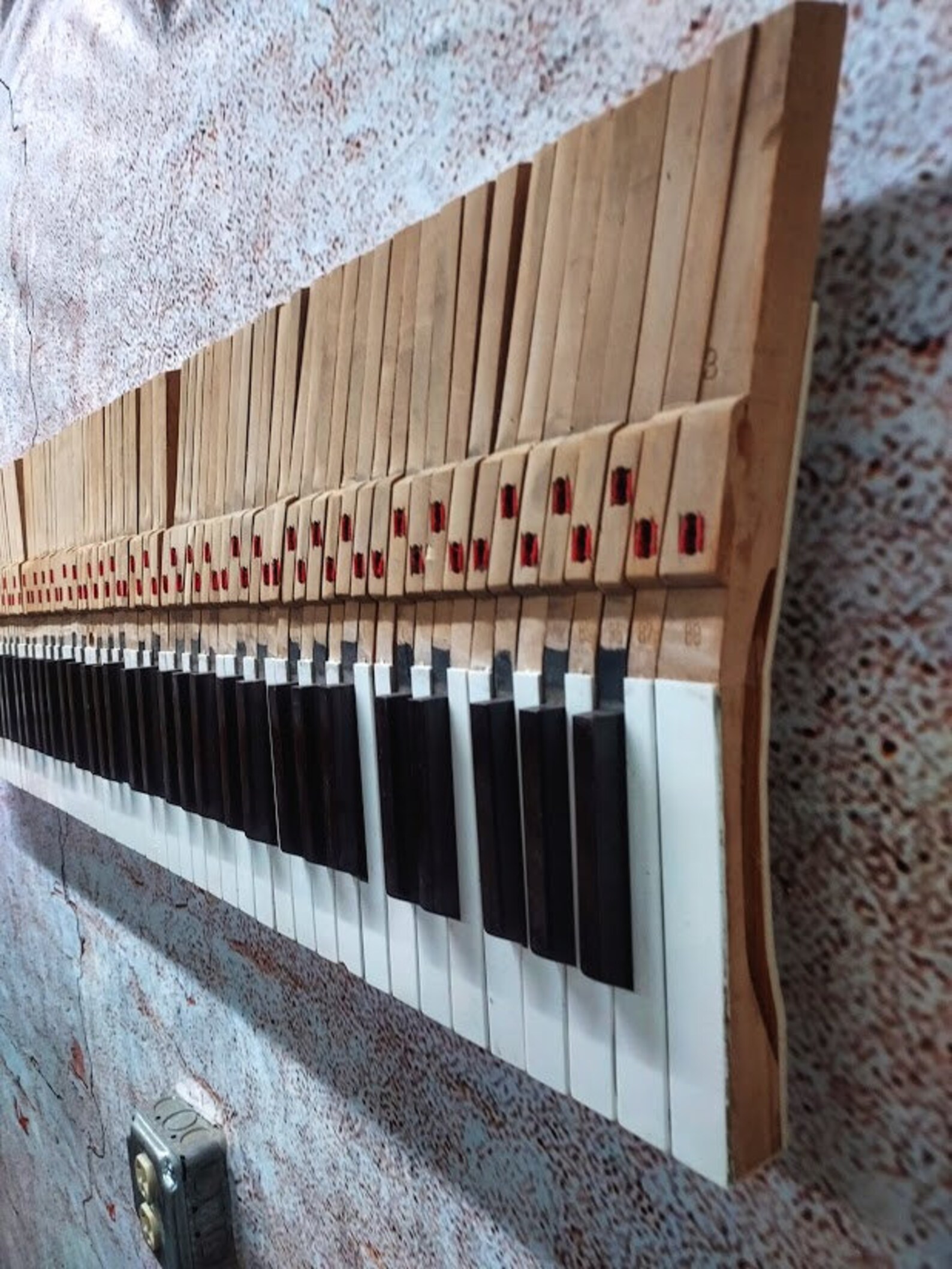 Piano Wall Art Piano Keys Art Musical Decor - Etsy