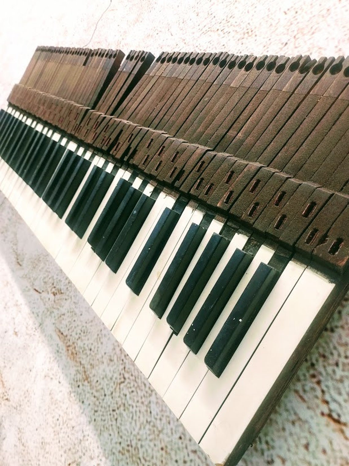 Piano Wall Art Piano Keys Art Musical Decor - Etsy