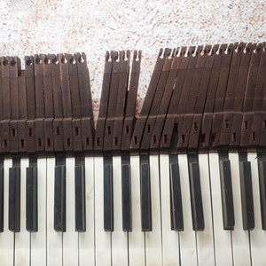 Piano Wall Art, Piano Keys Art, Musical Decor - Etsy