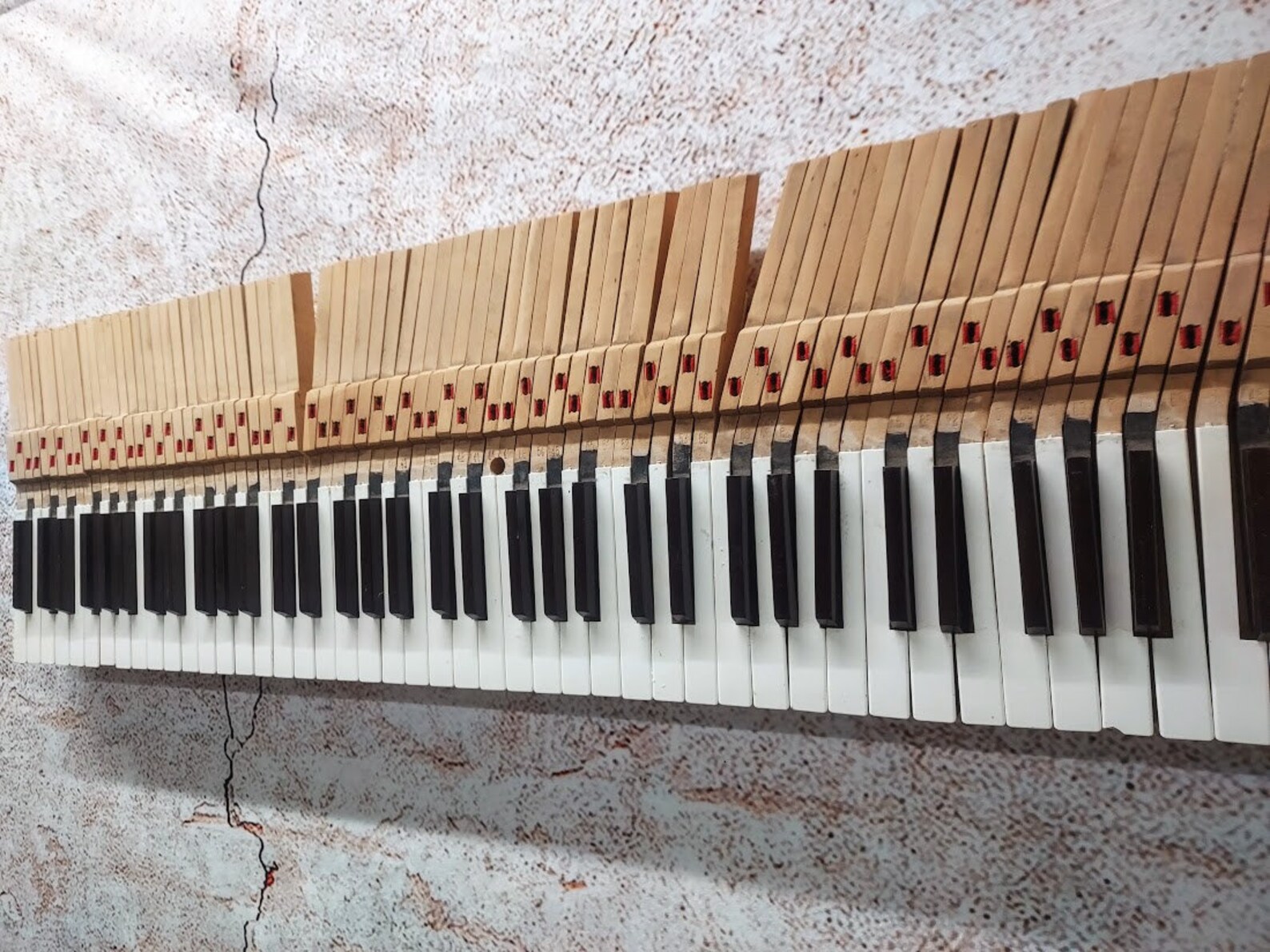 Piano Wall Art Piano Keys Art Musical Decor - Etsy