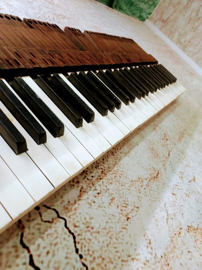 Piano Wall Art Piano Keys Art Musical Decor - Etsy