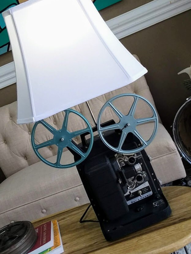 Film Projector Lamp With USB Ports | Etsy