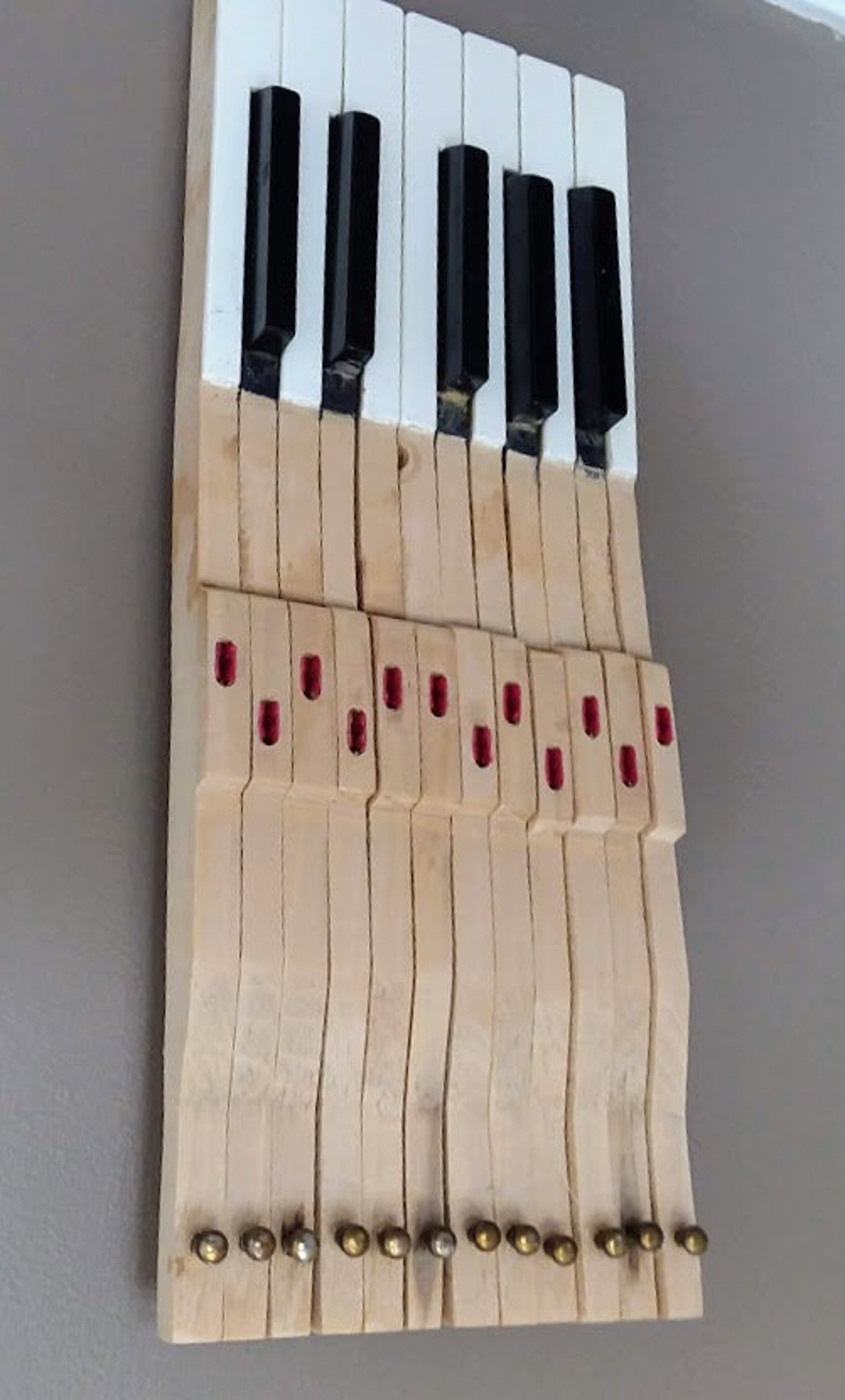 Piano Wall Art Piano Keys Art Musical Decor - Etsy