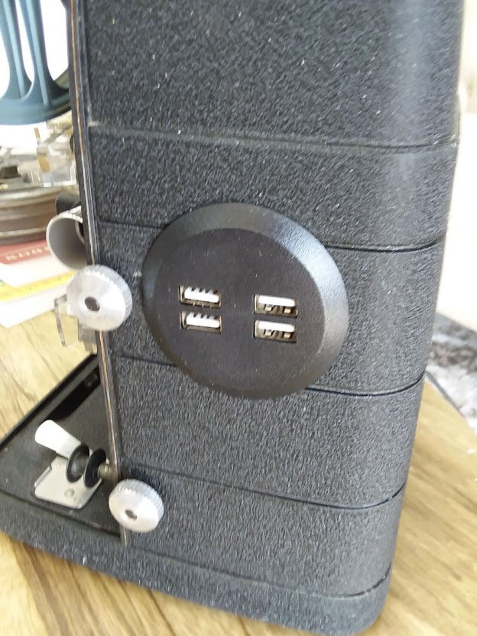 Film Projector Lamp With USB Ports | Etsy