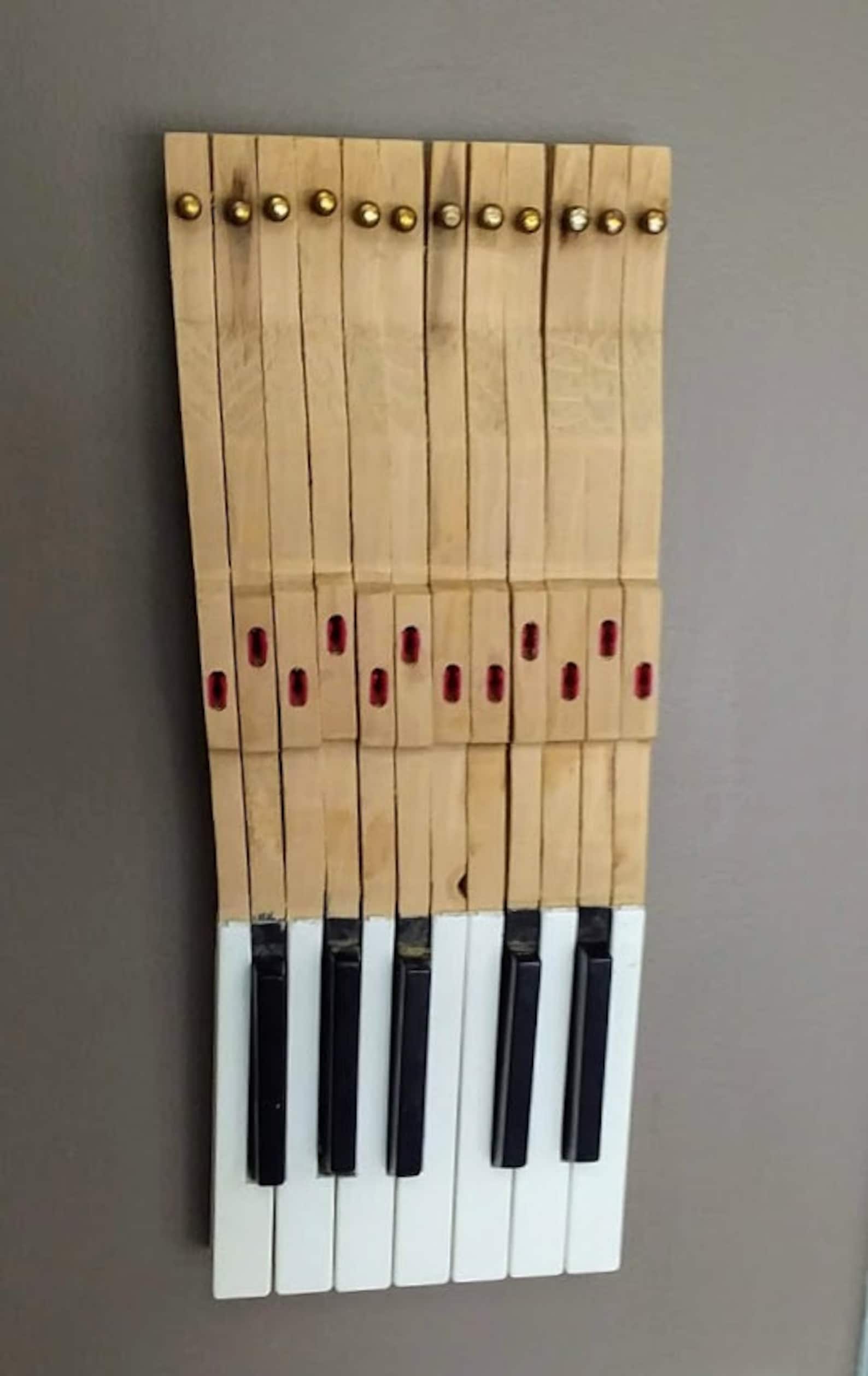 Piano Wall Art Piano Keys Art Musical Decor - Etsy