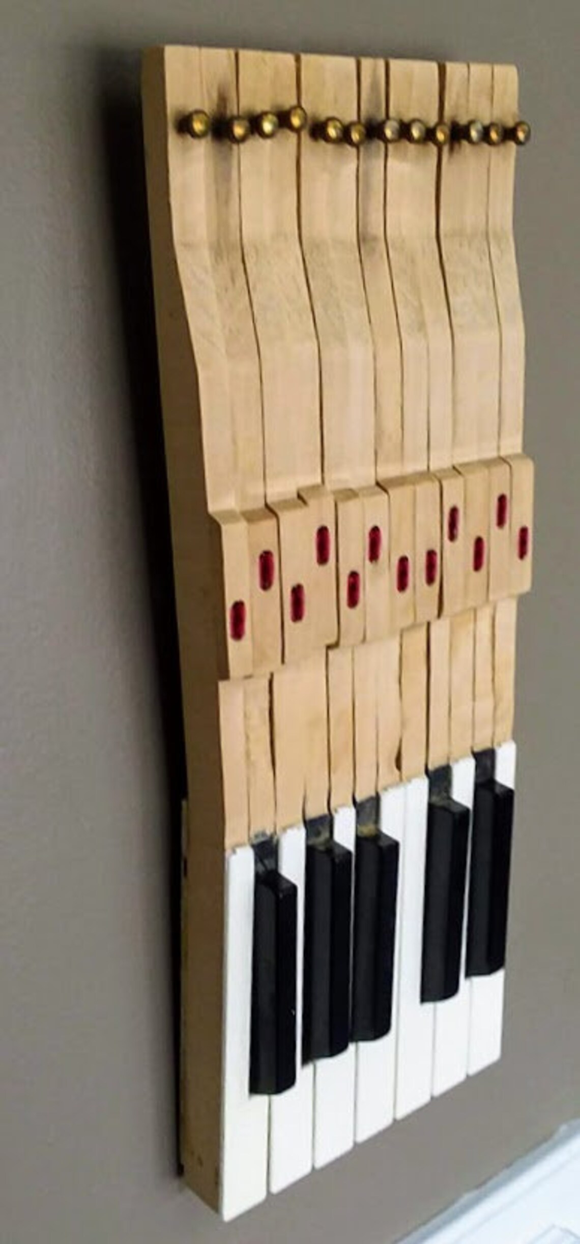 Piano Wall Art Piano Keys Art Musical Decor - Etsy