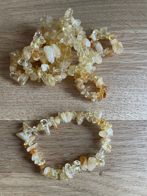 Citrine chip bracelet store