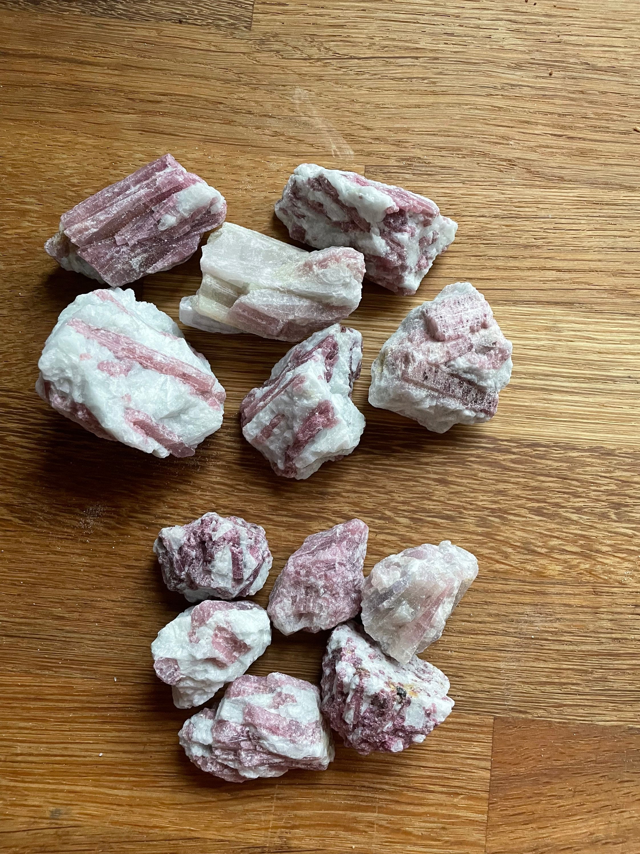 Raw Pink Tourmaline