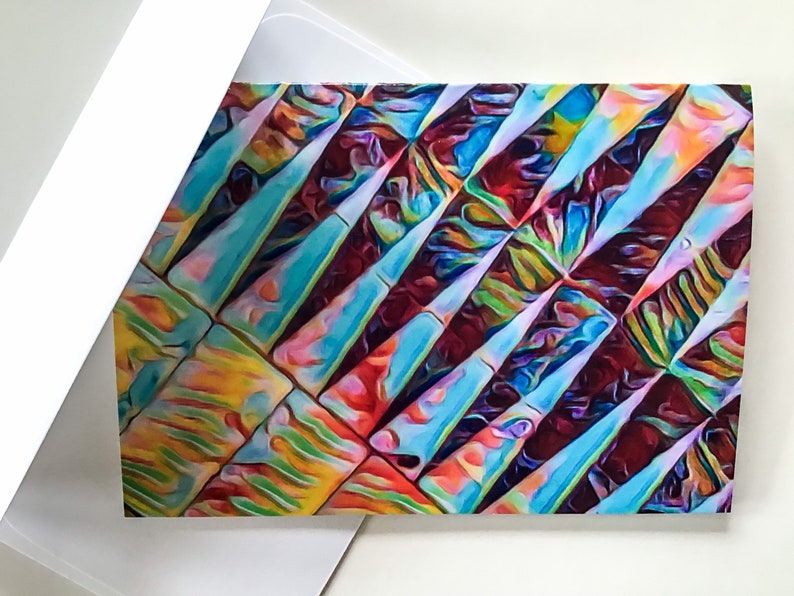 Abstract Photo Art Blank Note Card Set - Free Shipping - Etsy
