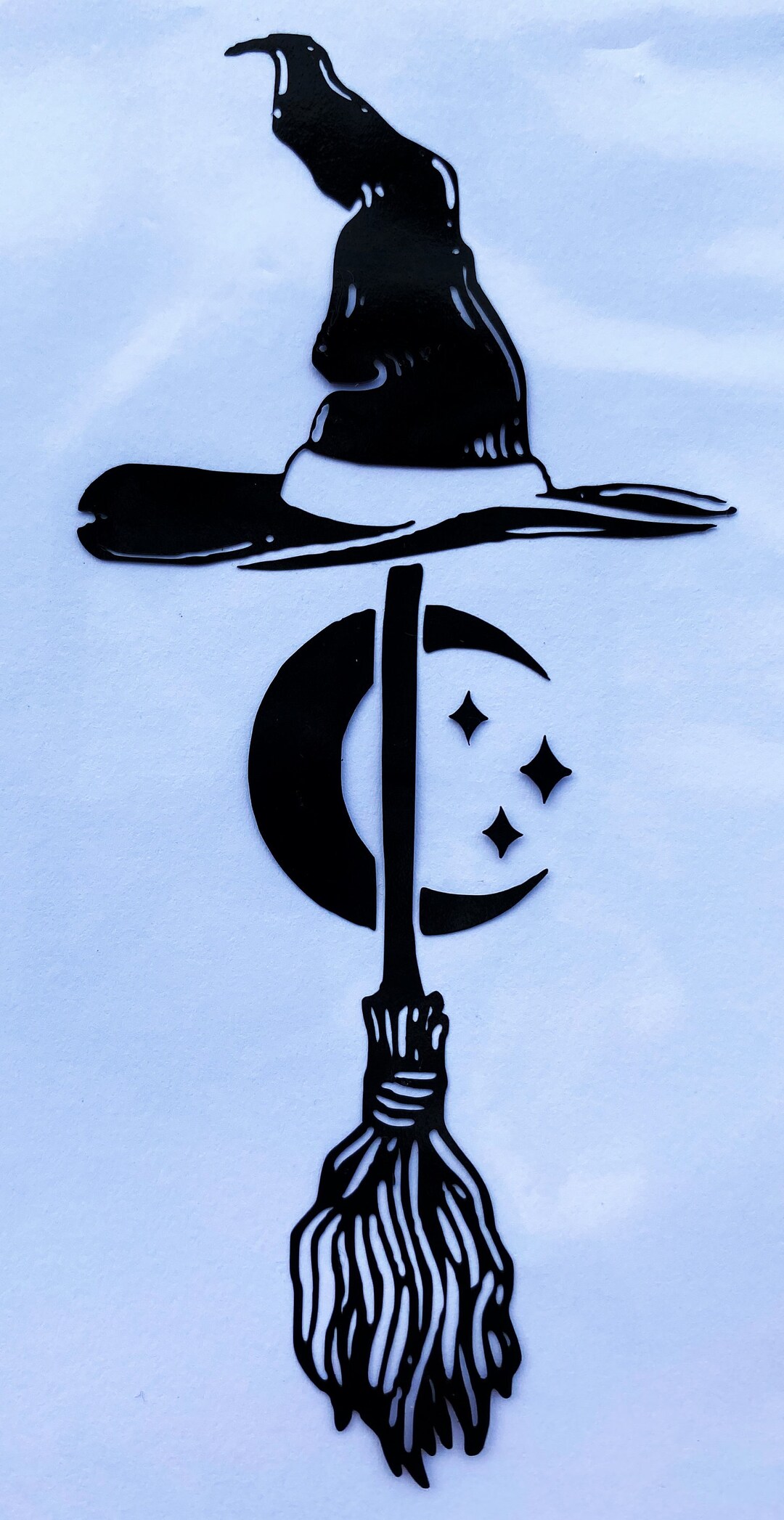 Witch Night Halloween Decal VINYL Car Windows Water - Etsy