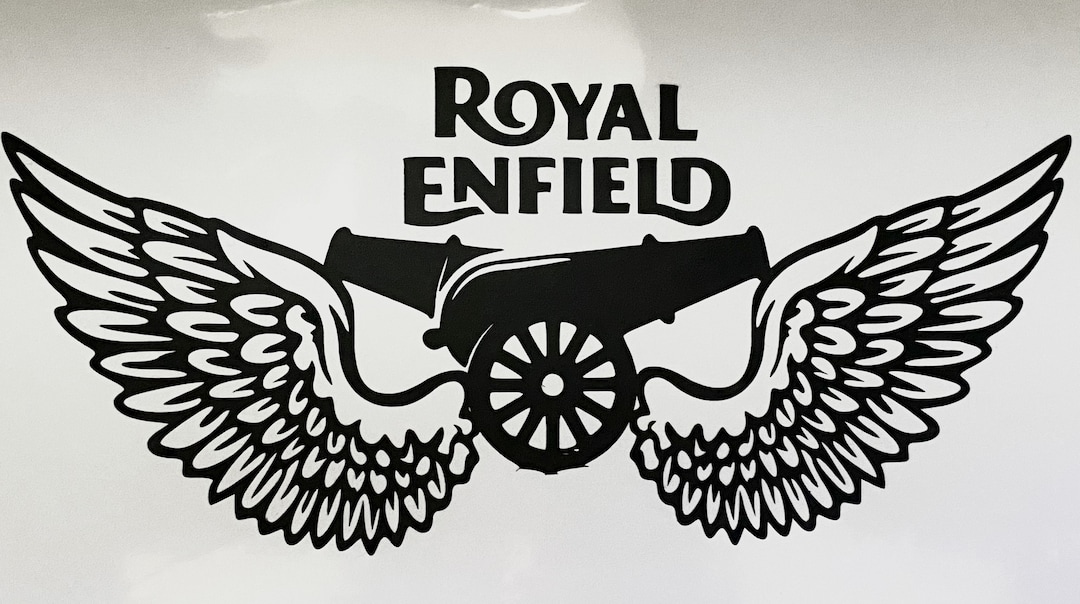 2x Royal Enfield Motorcycle Decals, VINYL - Etsy