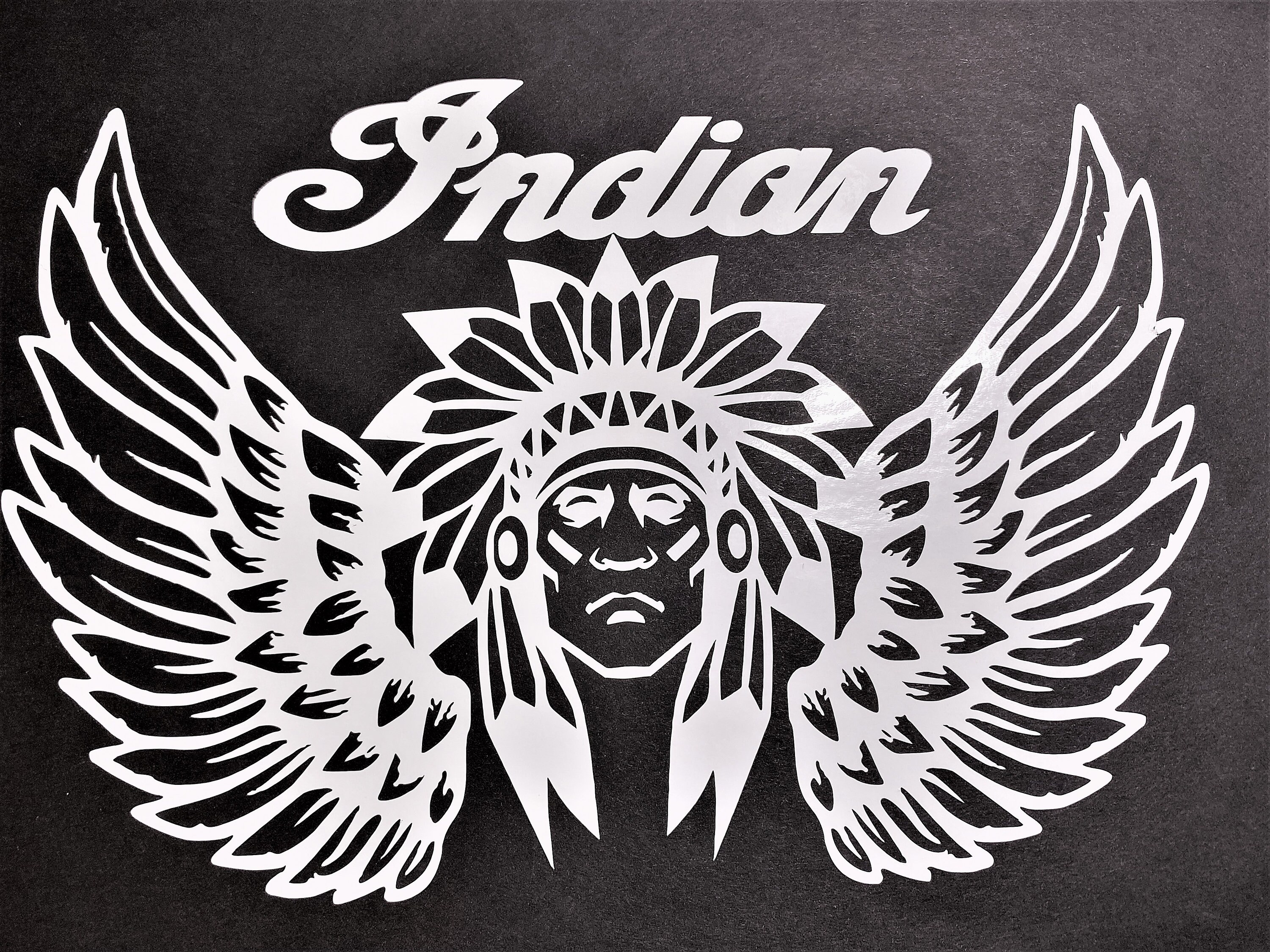 2x INDIAN Motorcycle Sticker, Decal, Vinyl - Etsy