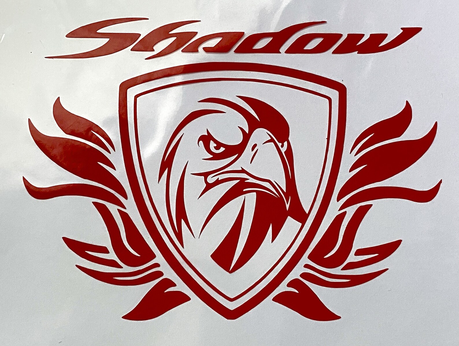 2x SHADOW VINYL Decals, Motorcycle, Helmet - Etsy