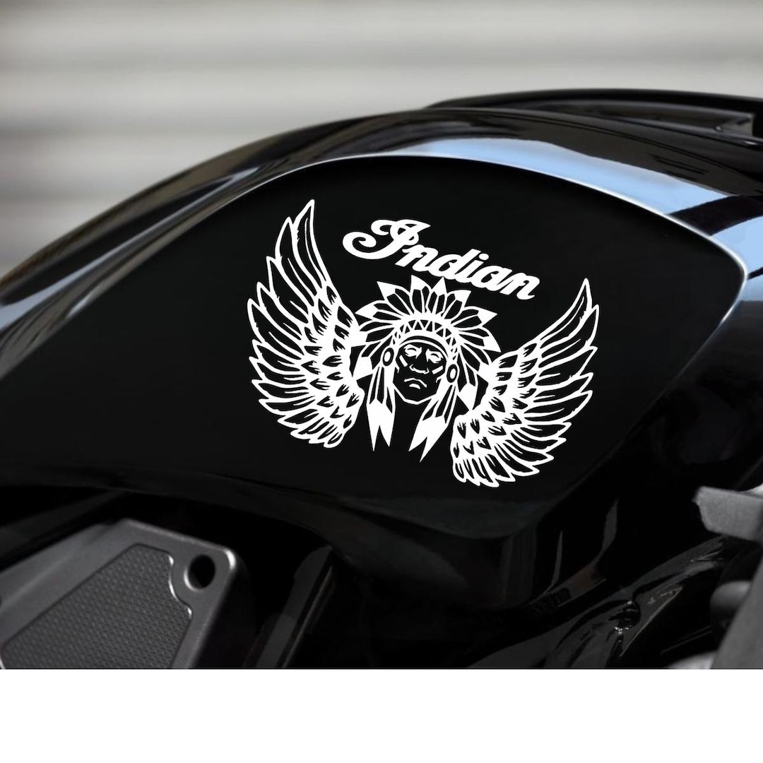 2X INDIAN Vinyl Decal for Motorcycle, Windows, Helmet, Laptops, Etc. - Etsy