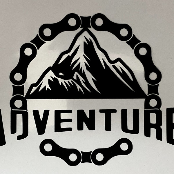 Adventure Motorcycle Sticker - Etsy