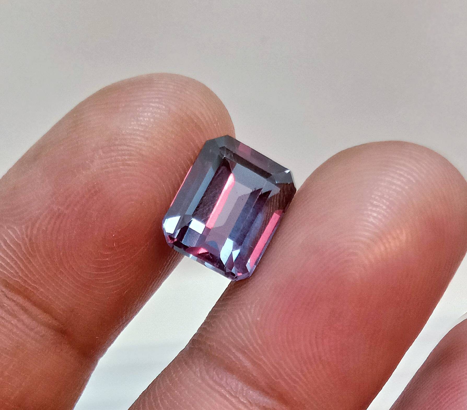 4.35 Carat Alexandrite Color Changing effect Alexandrite | Etsy