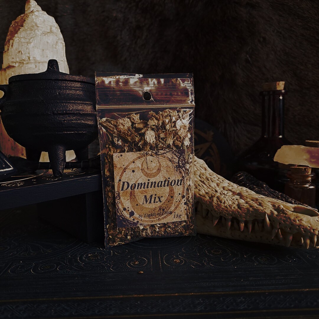 Domination Mix Magical Powders and Herbal Blends, Magic, Witchcraft ...