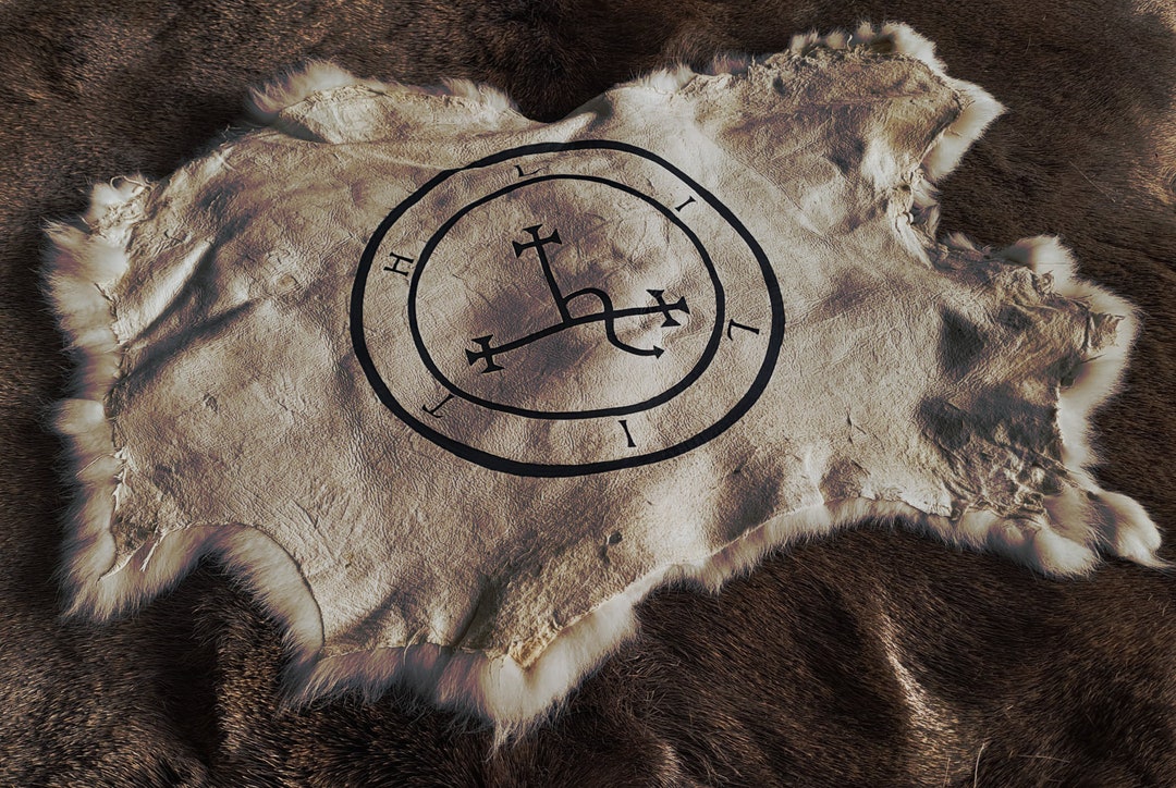 Lilith Rabbit Skin - Altar, Sacrificial Cloth, Ritual, Witchcraft ...