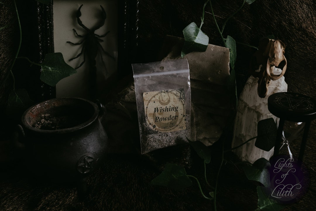 Wishing Powder Magical Powders and Herbal Blends, Magic, Witchcraft ...