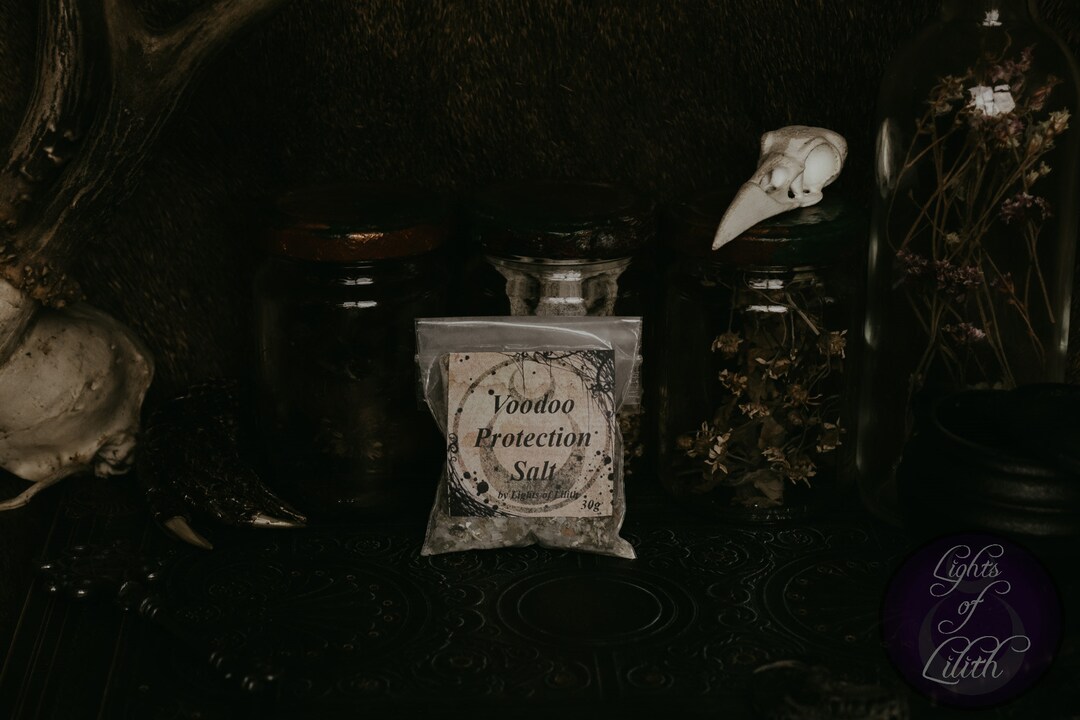 Voodoo Protection Salt - Wicca, Voodoo, Hoodoo, Santeria, Ritual ...