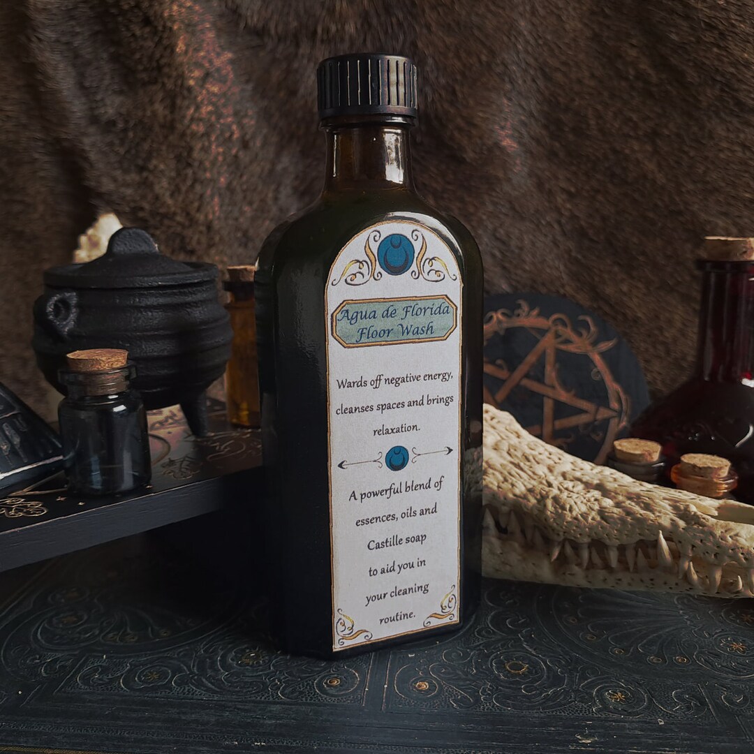 Agua De Florida Floor Wash - Magical Cleaner, Protection, Witchcraft ...