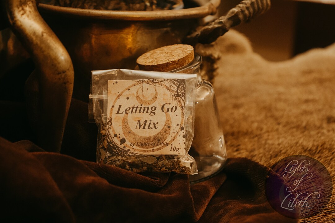 Letting Go Mix - Magical Powders and Herbal Blends, Magic, Witchcraft, Voodoo, Hoodoo, Rituals ...