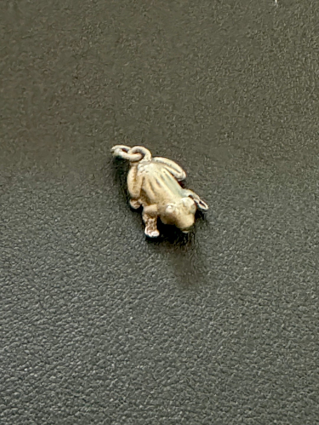 Sterling Silver Frog Charm, Illegible Maker's Mark - Etsy