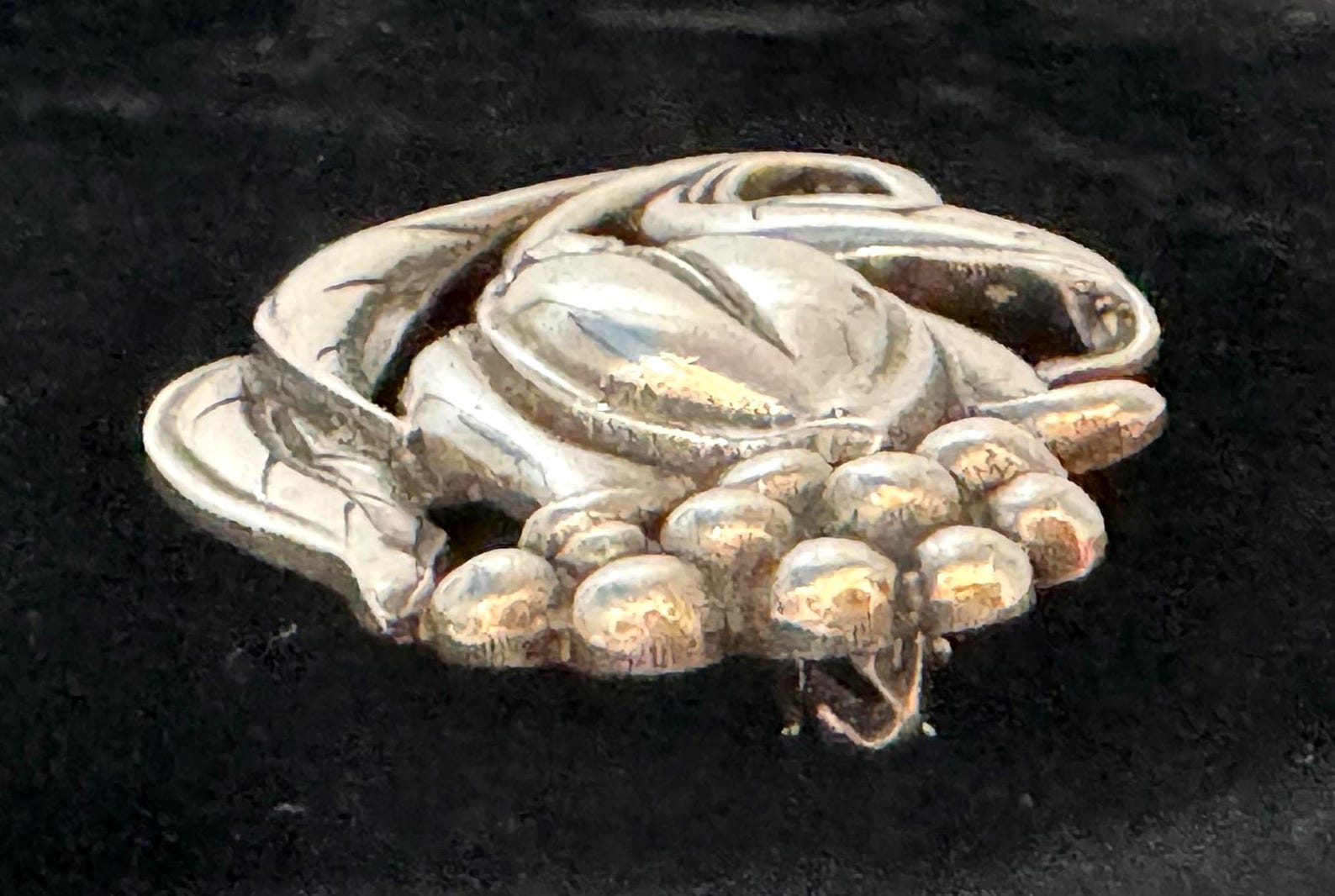 Vintage Viking Craft Sterling Tulip Brooch Albert Horwig Mid-century ...