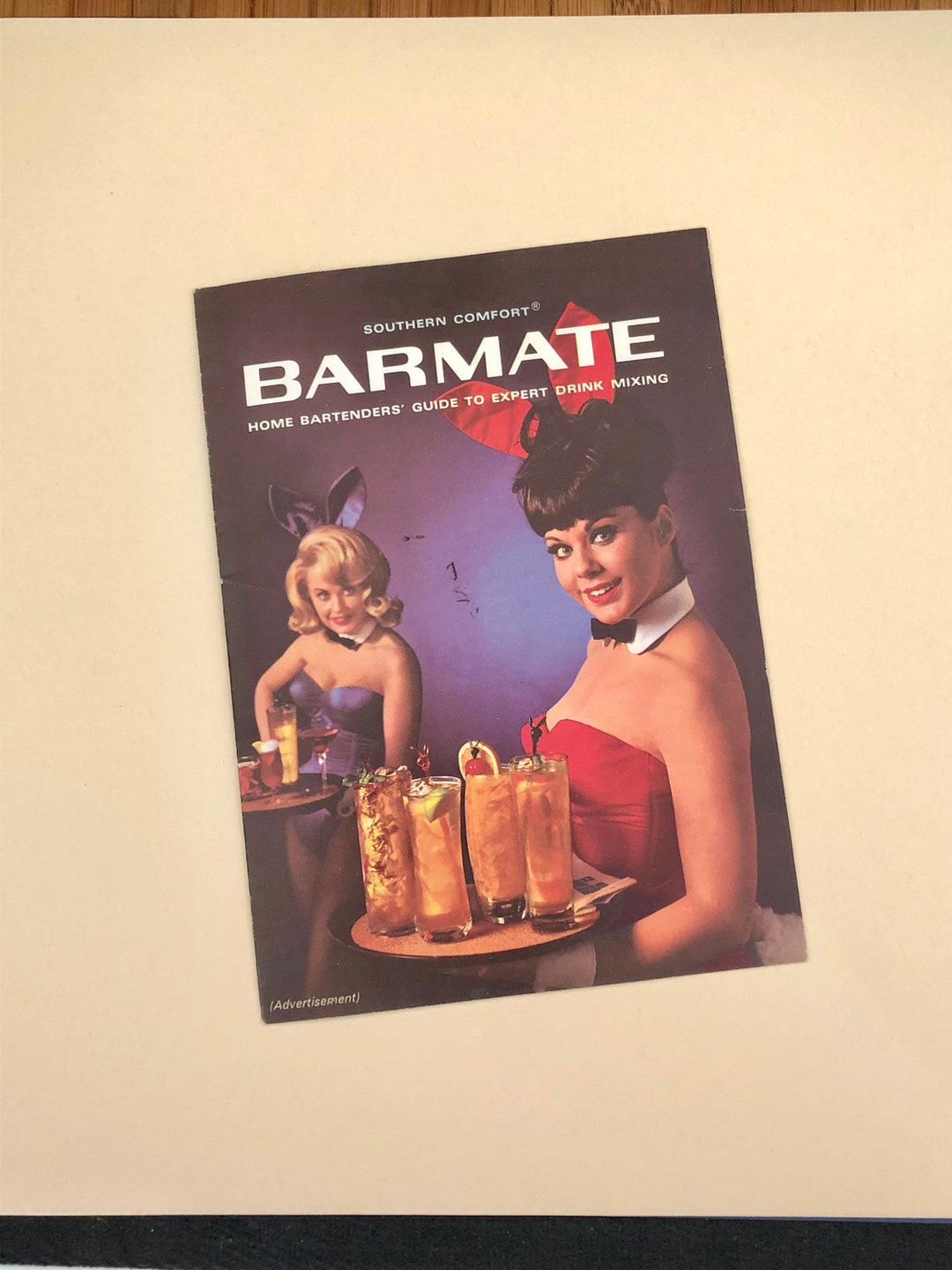 Playboy June 1965 Barmate Mixed Drink Recipes With Southern Comfort ...