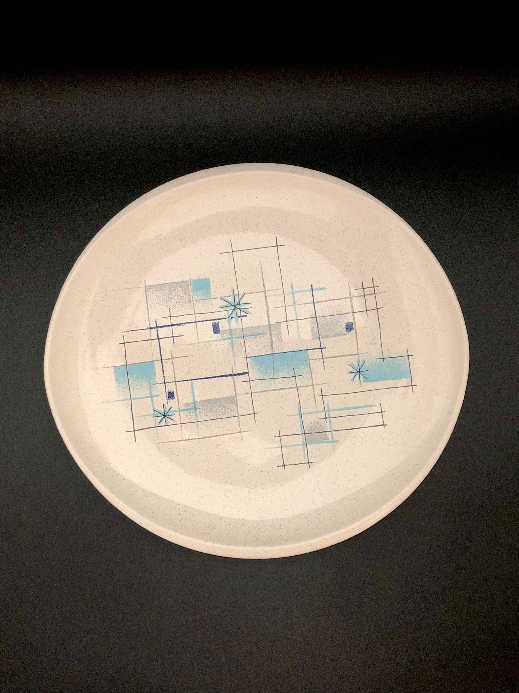 Franciscan Oasis Pattern Dinner Plate Mid Century Modern - Etsy