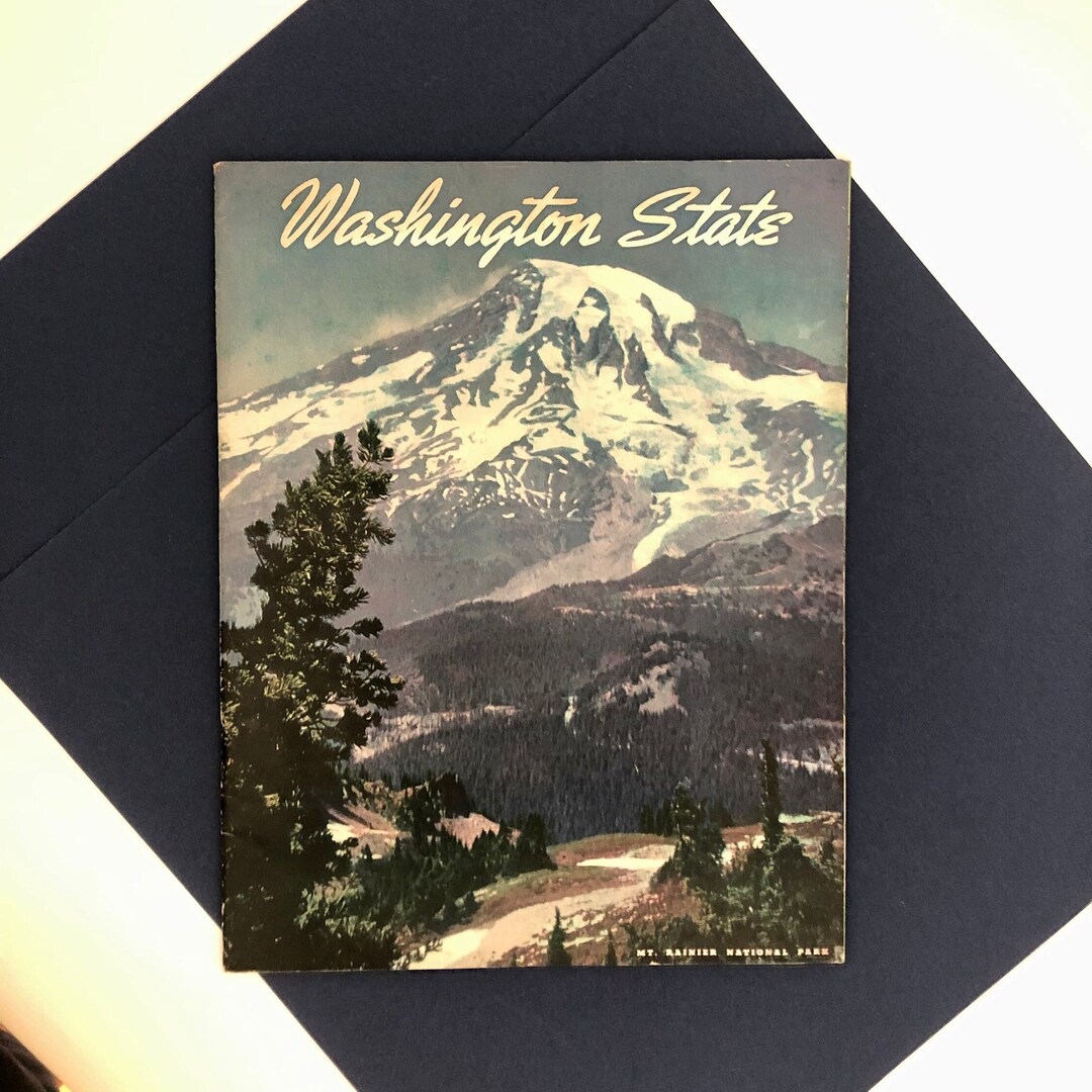 Antique 1919 Washington State Booklet by the Washington State Progress ...