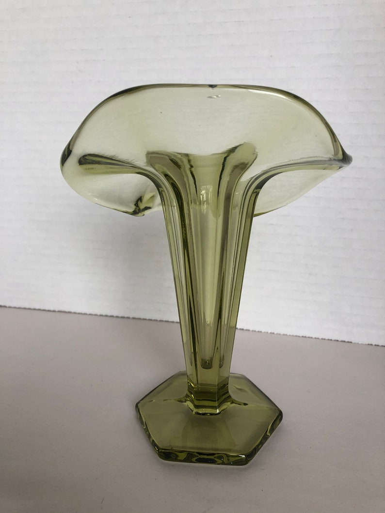 Westmoreland Colonial Line Art Glass Vase Jack in the Pulpit | Etsy