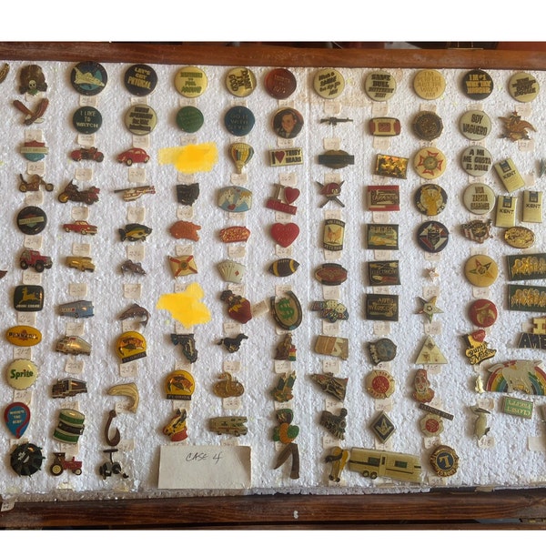 Vintage Enamel Pins - Etsy